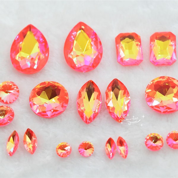 Orange Rhinestones - Etsy