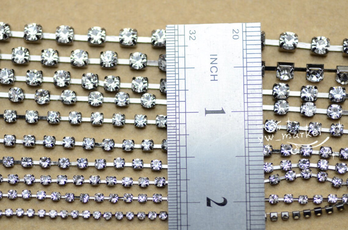 SS6/SS8/SS10/SS12/SS14/SS16/SS18/SS20 888 Crystal Rhinestone - Etsy