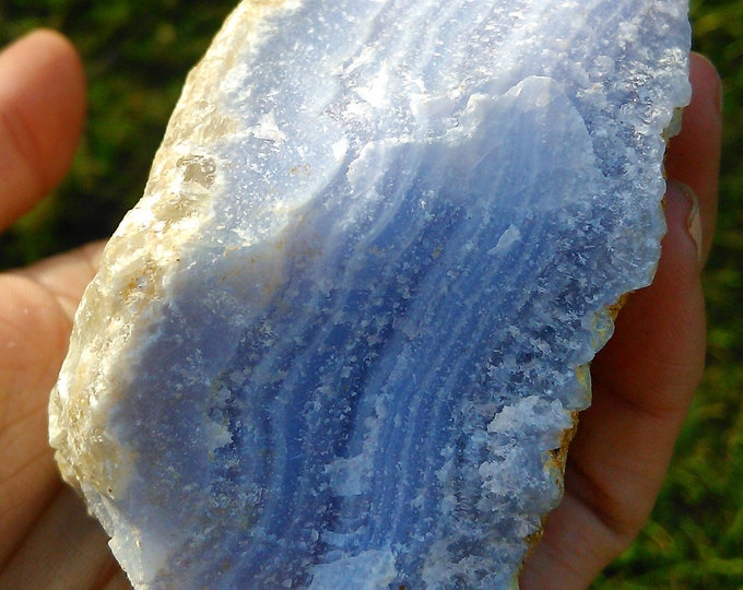 Rough Blue Lace Agate Specimen. Beautiful Colour and Pattern - Etsy