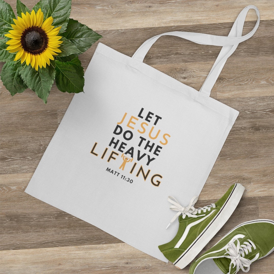Let Jesus Do the Heavy Lifting | Inspirational Gift- Inspirational ...