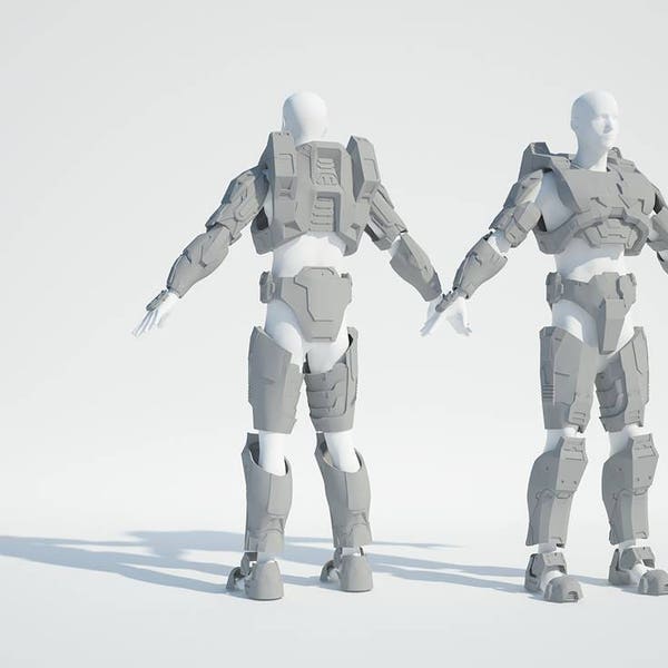 Master Chief 3d Printed Armor - Etsy