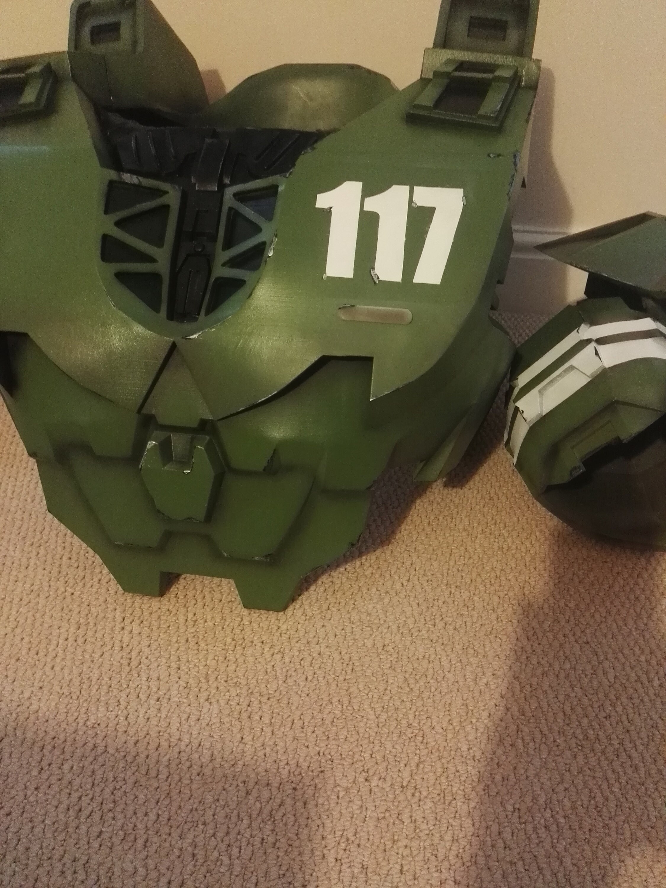 Custom Master Chief Cosplay Style Costume-no Helmet - Etsy
