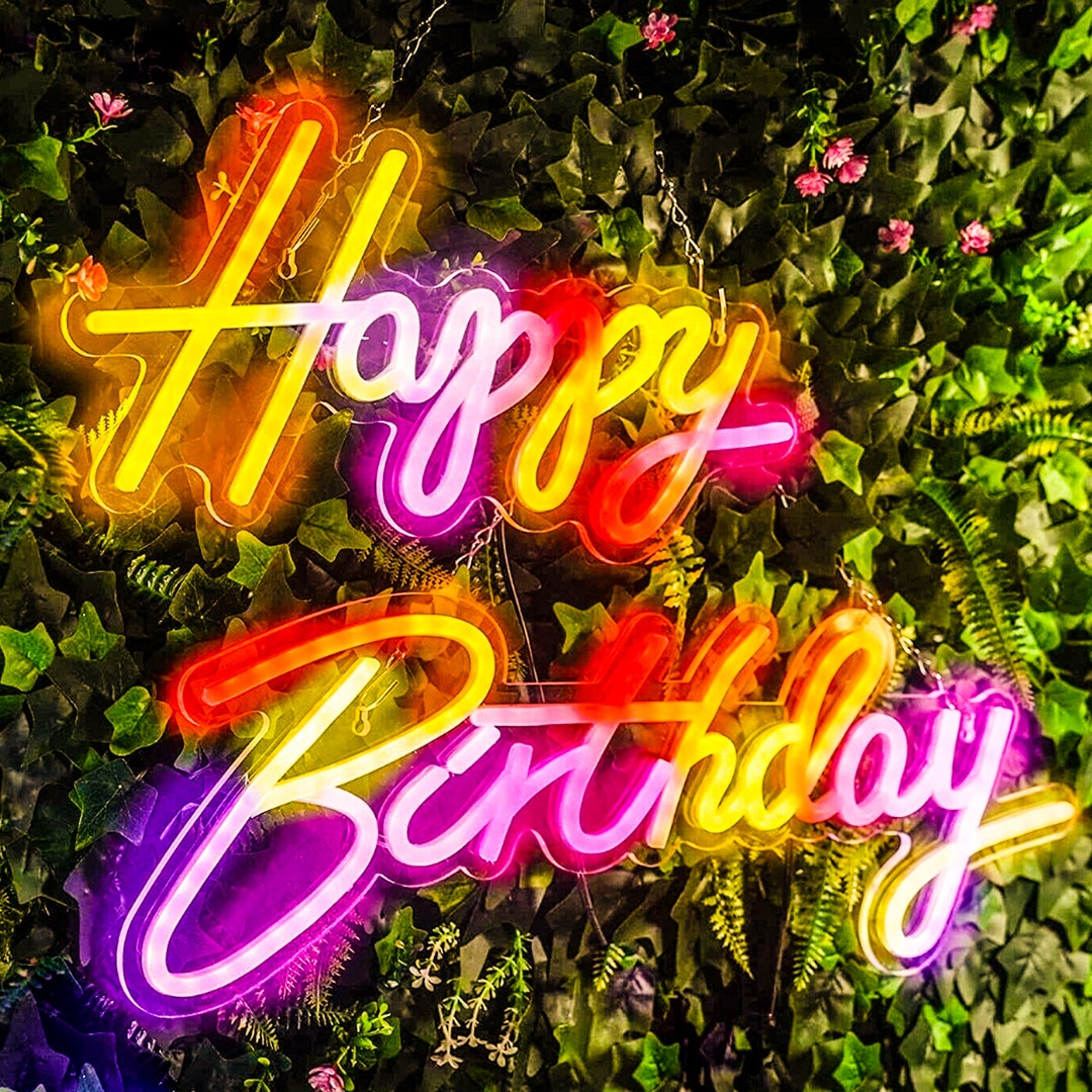 Custom Dimmable Dynamic RGB Neon Sign, Custom Name Sign, Design Your ...