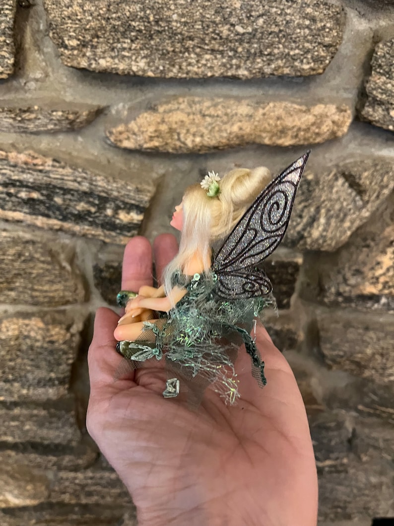 Limited Edition Tiny Tink Fairy Figurine: Hand-painted Resin Doll - Etsy