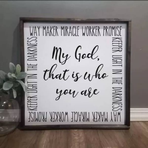 Way Maker Sign - Etsy