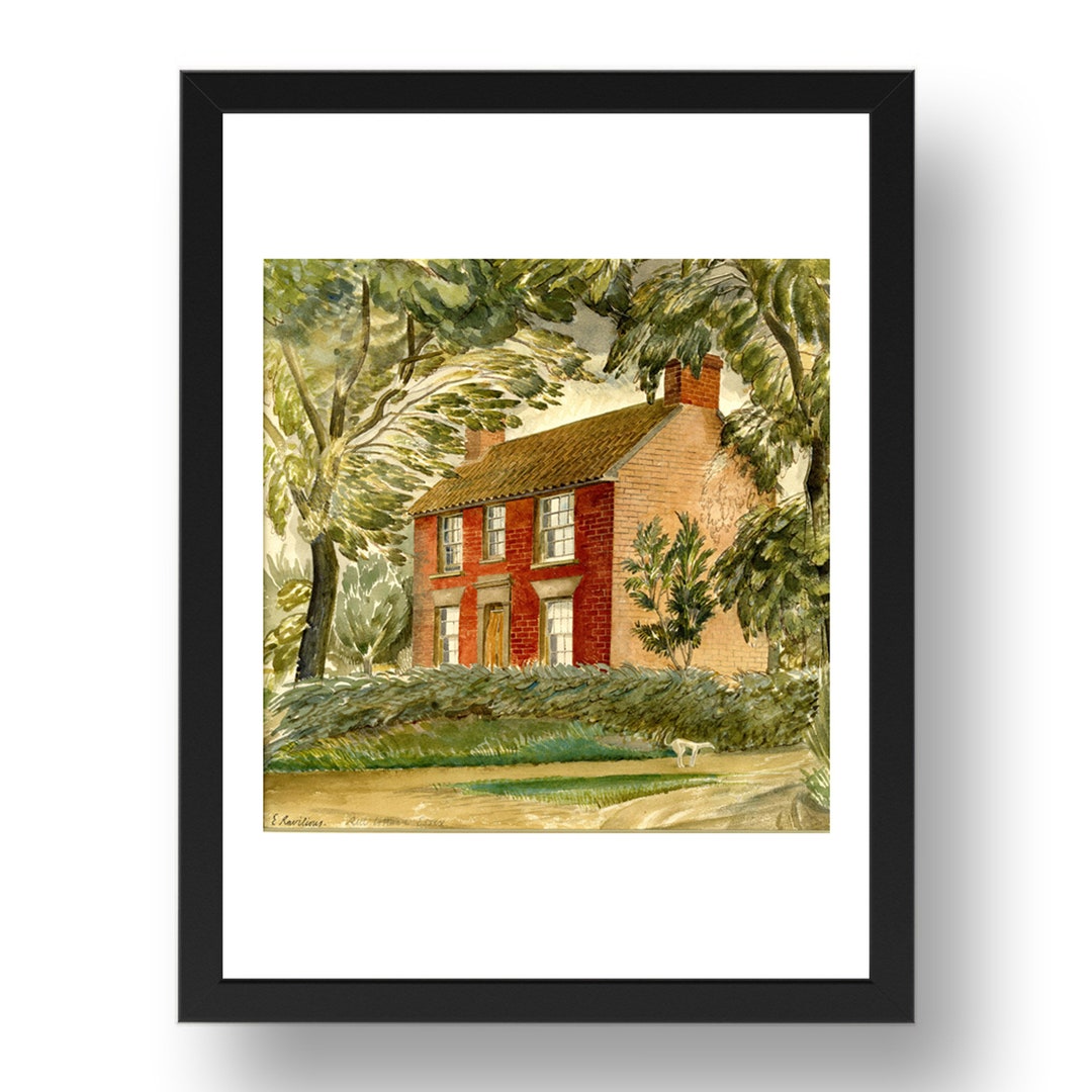 Red Cottage (brick House), Braintree. Essex, Home of the Artist With ...