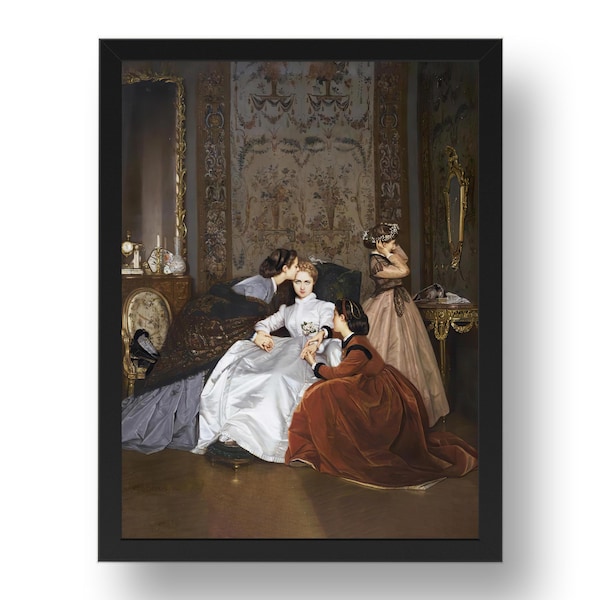 The Reluctant Bride Print - Etsy UK