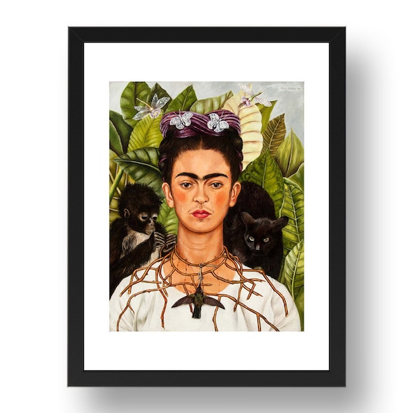 Frida mit panther - Etsy.de