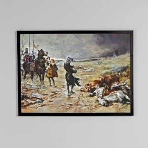 Black Prince at the Battle of Crecy, 1881, by Julian Russell Story ...
