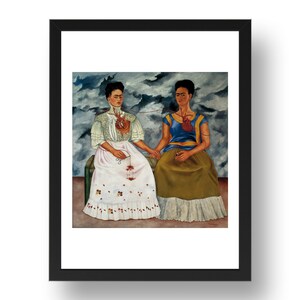 Frida Kahlo: the Two Fridas, Vintage Self Portrait Artwork ...