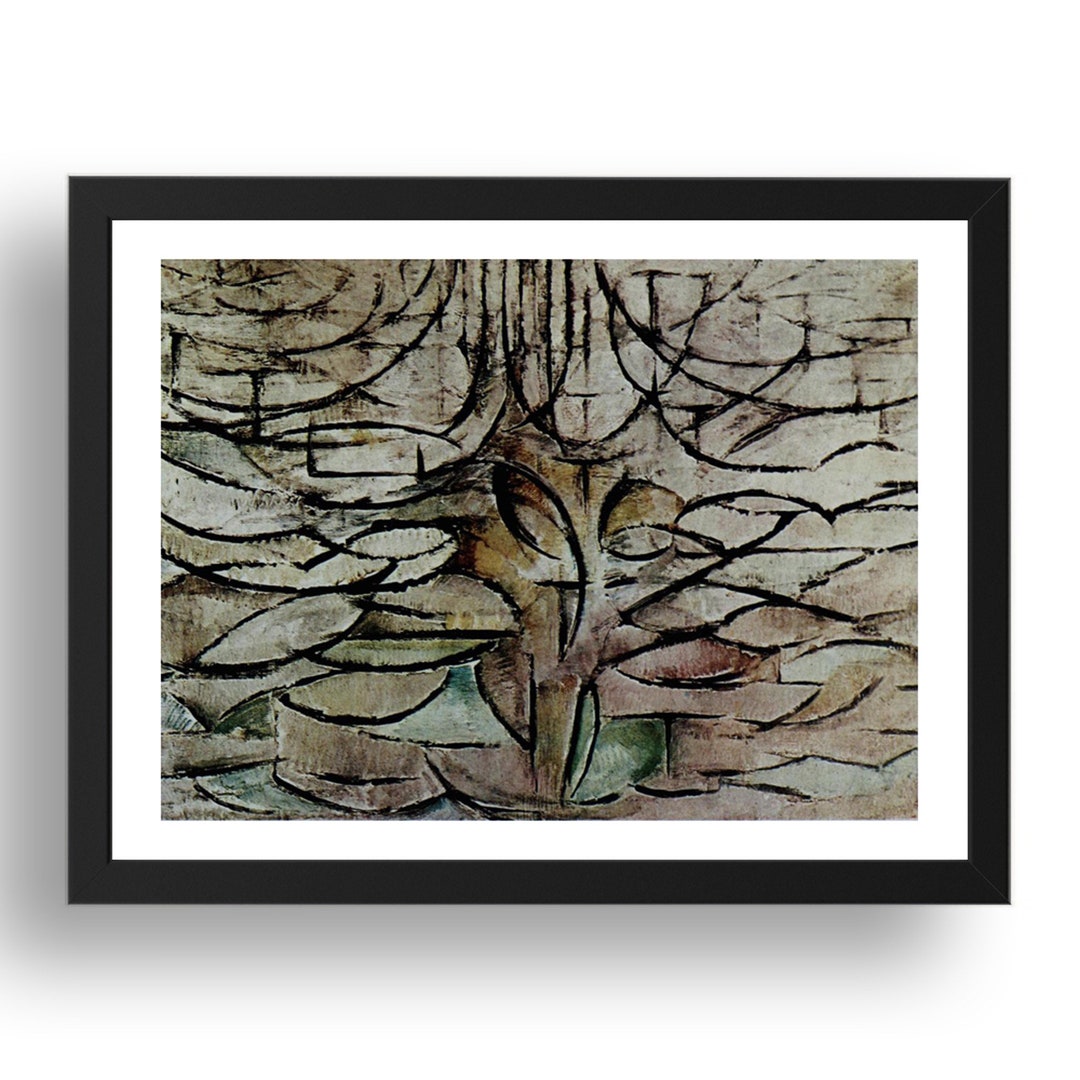 Flowering Apple Tree (1912) by Piet Mondrian, Vintage T 'de Stijl ...