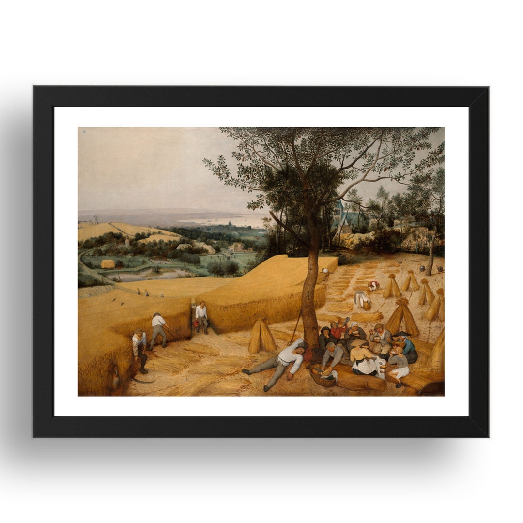 The Harvesters by Pieter Bruegel the Elder 1565, Considered to Be ...