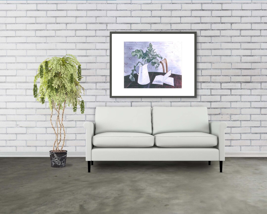 Still Life With Acanthus Leaves, 1939 by Eric Ravilious, Vintage ...