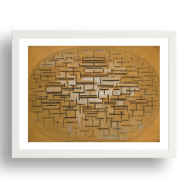 Piet Mondrian Ocean 5 1914 by Piet Mondrian. Classic - Etsy