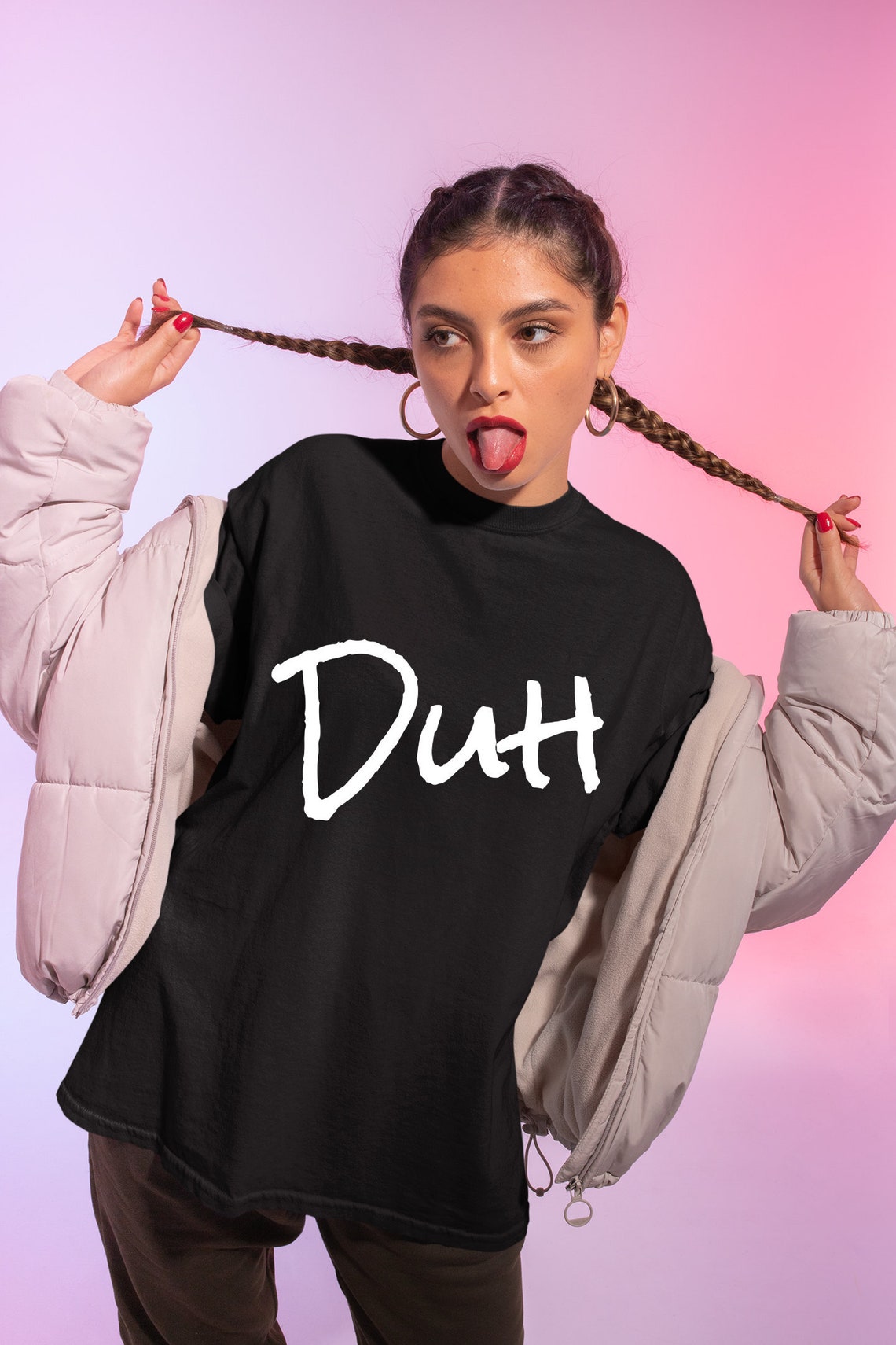 Bad Guy Duh Unisex Tshirt, Eilish Duh Shirt Oversized Tee Bad Guy Shirt ...