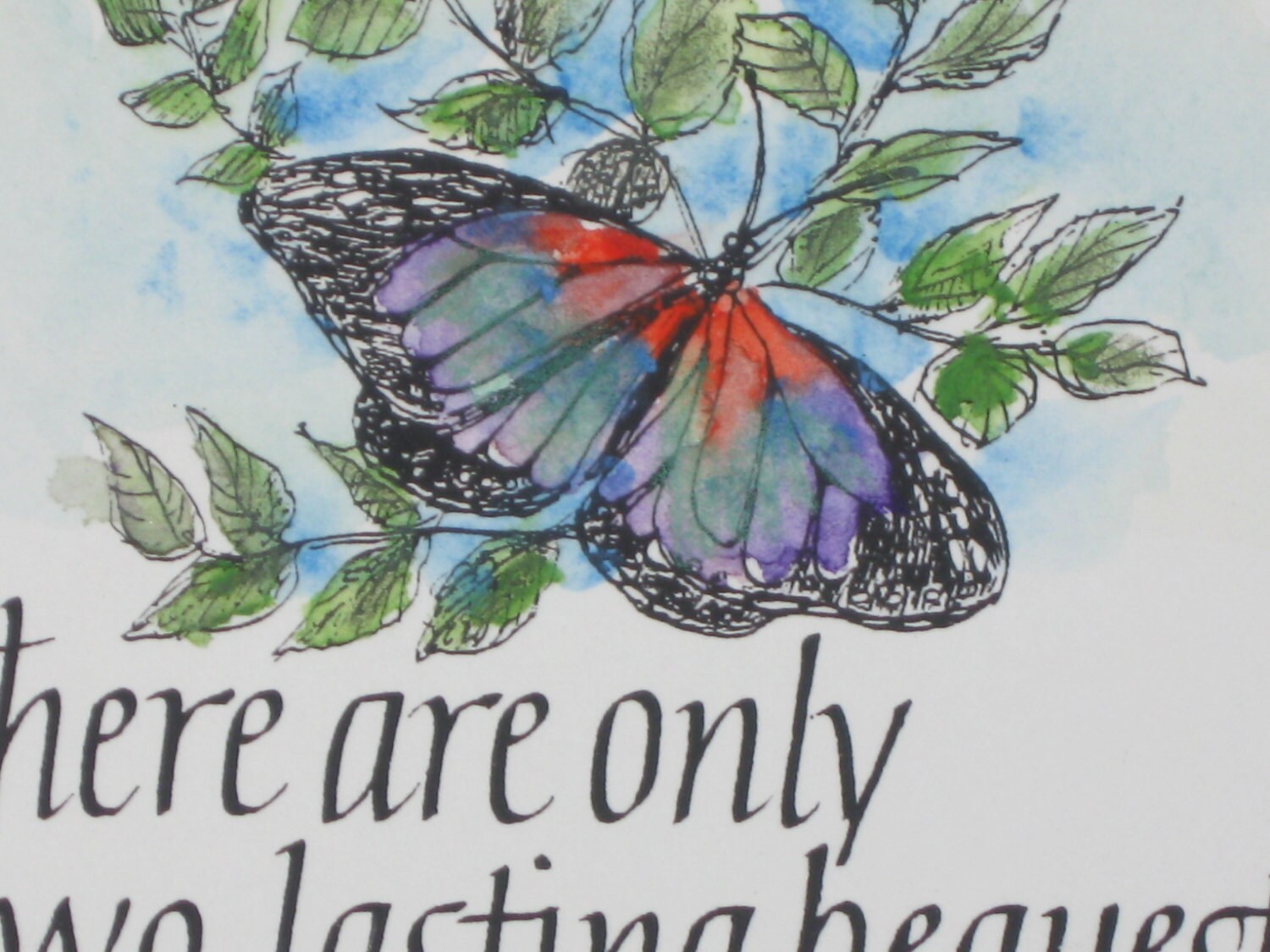 NURSERY ART, Nursery Decor, Roots and Wings Calligraphy, 10" X 8", Gift ...