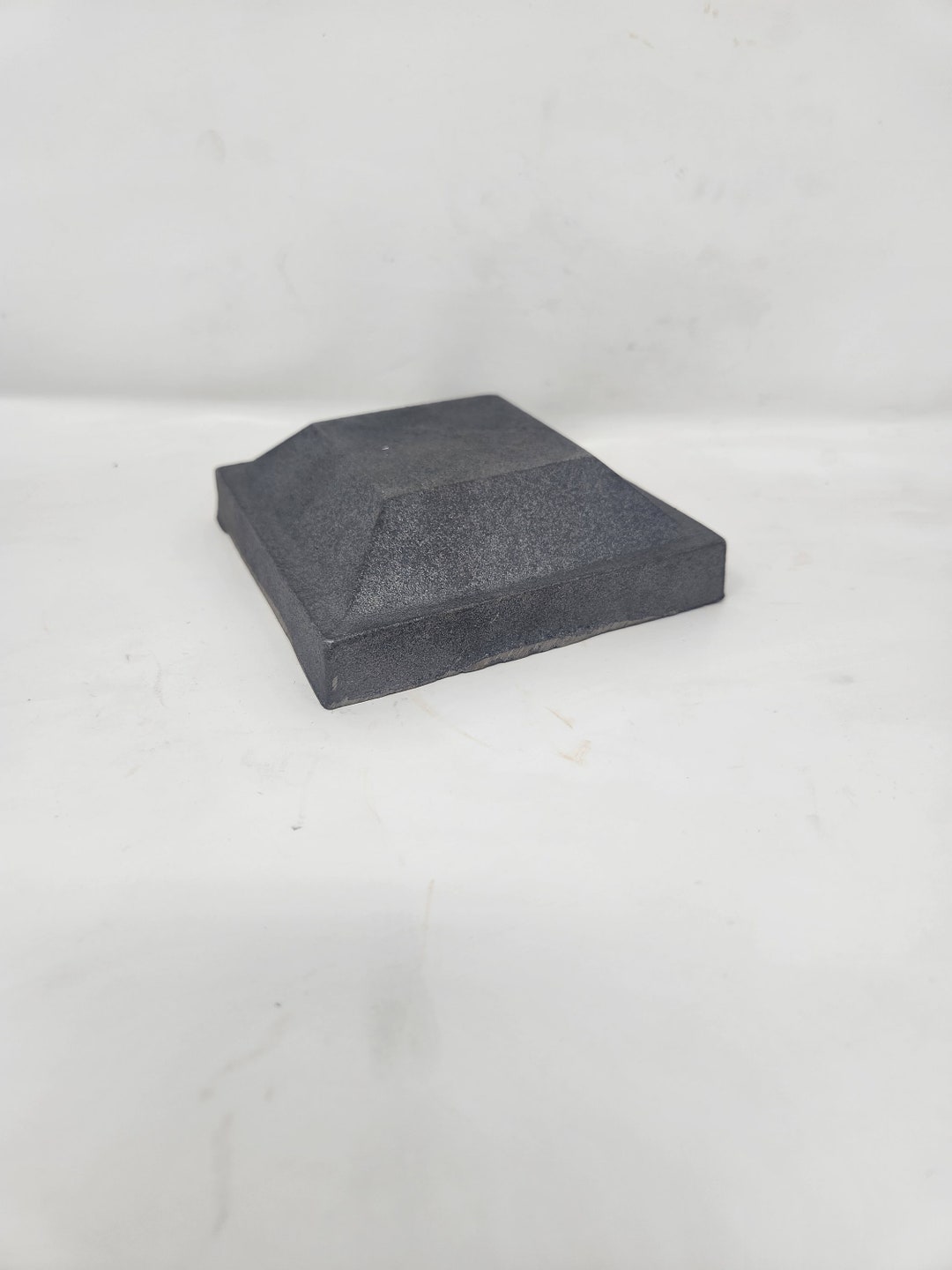 CLEARANCE Cast Iron Domed Flat Top Post Cap for a 4 Square Metal Post ...