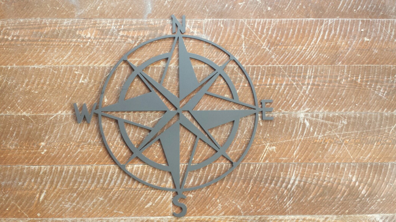 Custom Metal Compass Rose Wall Art Wall Hanging | Etsy