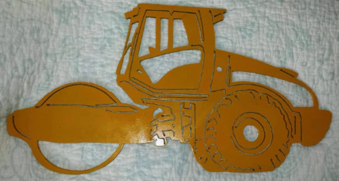 Metal Heavy Equipment Sign, Your Choice of Feller Buncher Sign, Dozer ...
