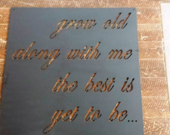 Metal Quote Sign - Etsy