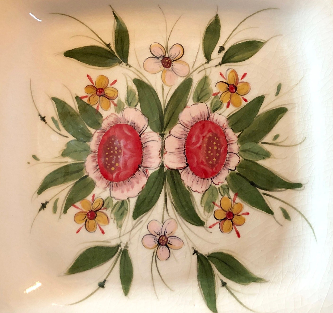Valdres Rosemaling Plate