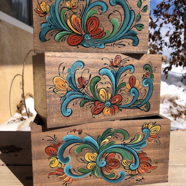 Rosemaling Sticker - Etsy
