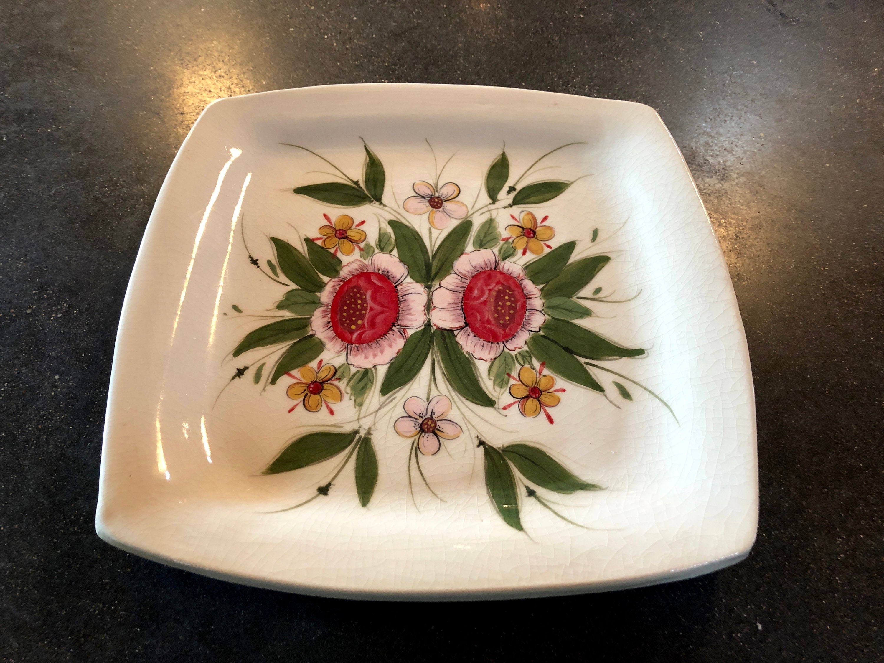 Valdres Rosemaling Plate