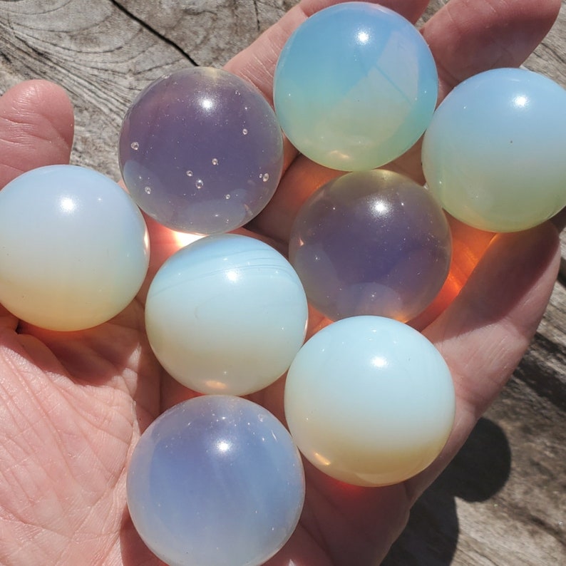 Opalite Opalite Sphere 30mm Manmade Opalite Opalite - Etsy