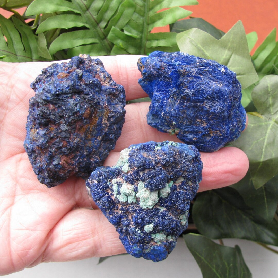 Azurite Cluster - Azurite - Azurite Crystal - Blue Azurite - Natural ...