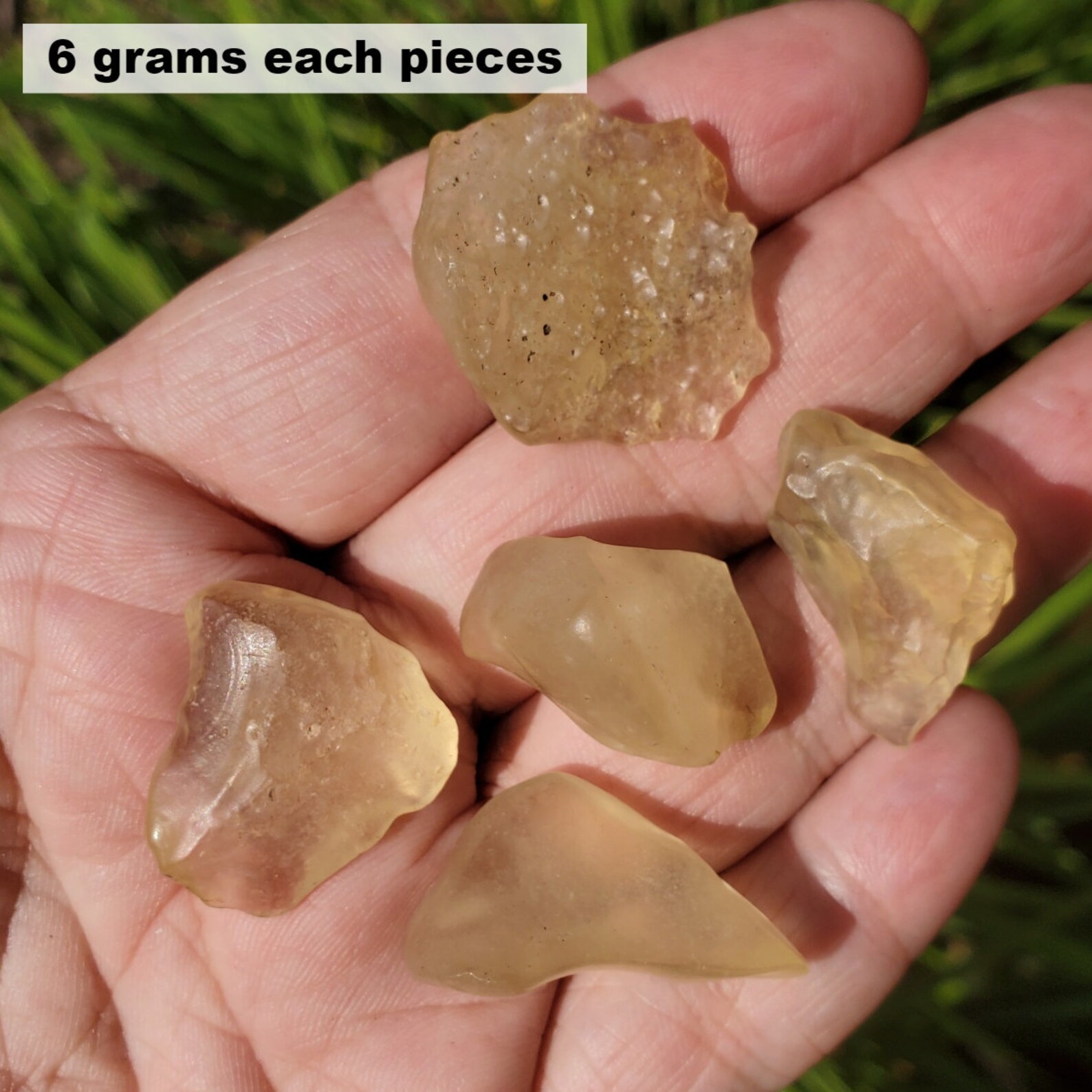 Libyan Desert Glass Pieces, Gold Libyan Glass, Libyan Tektite, Rare ...