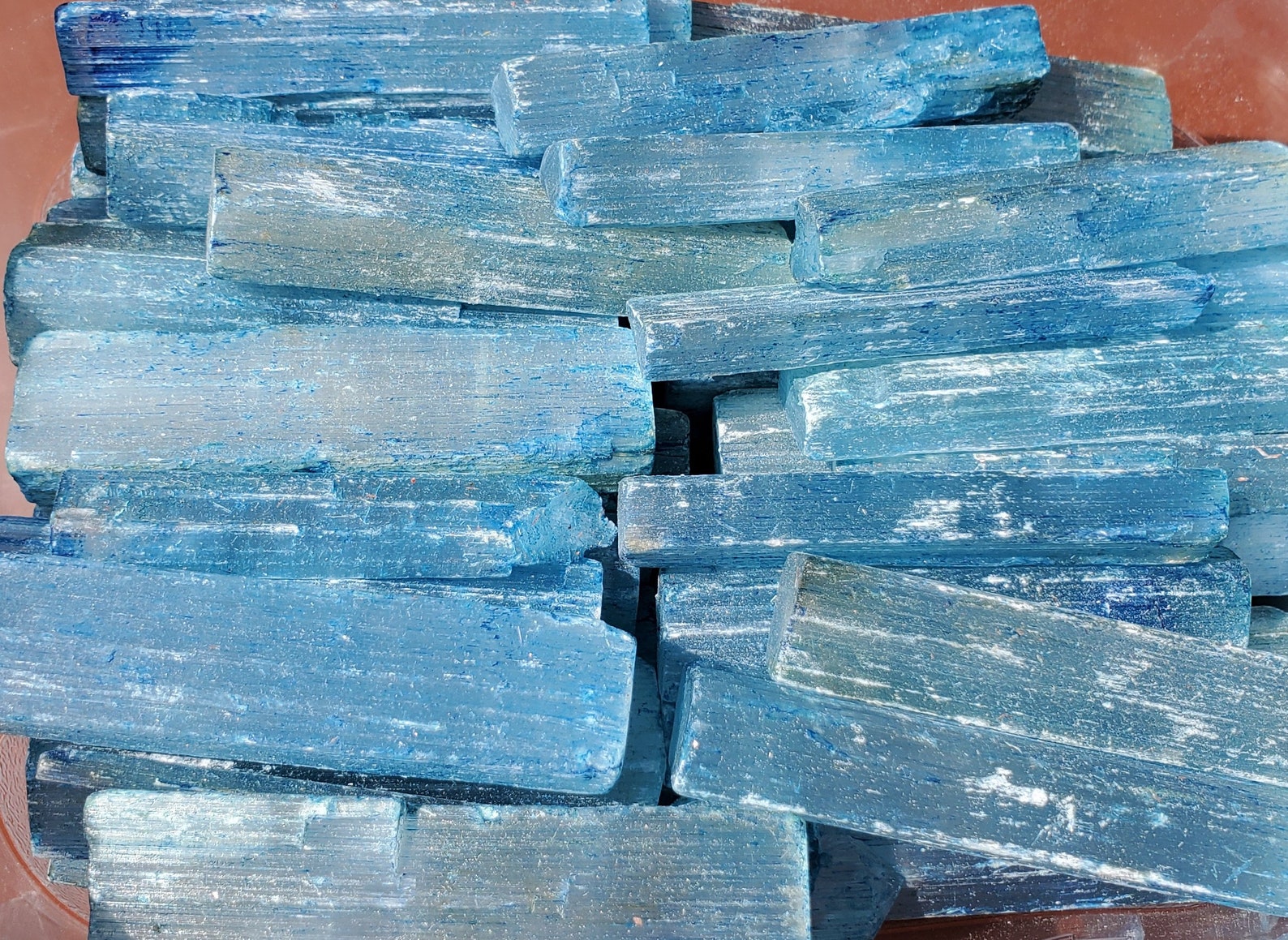 Rainbow Selenite Rods - Gypsum - 3" Satin Spar Selenite - Selenite ...