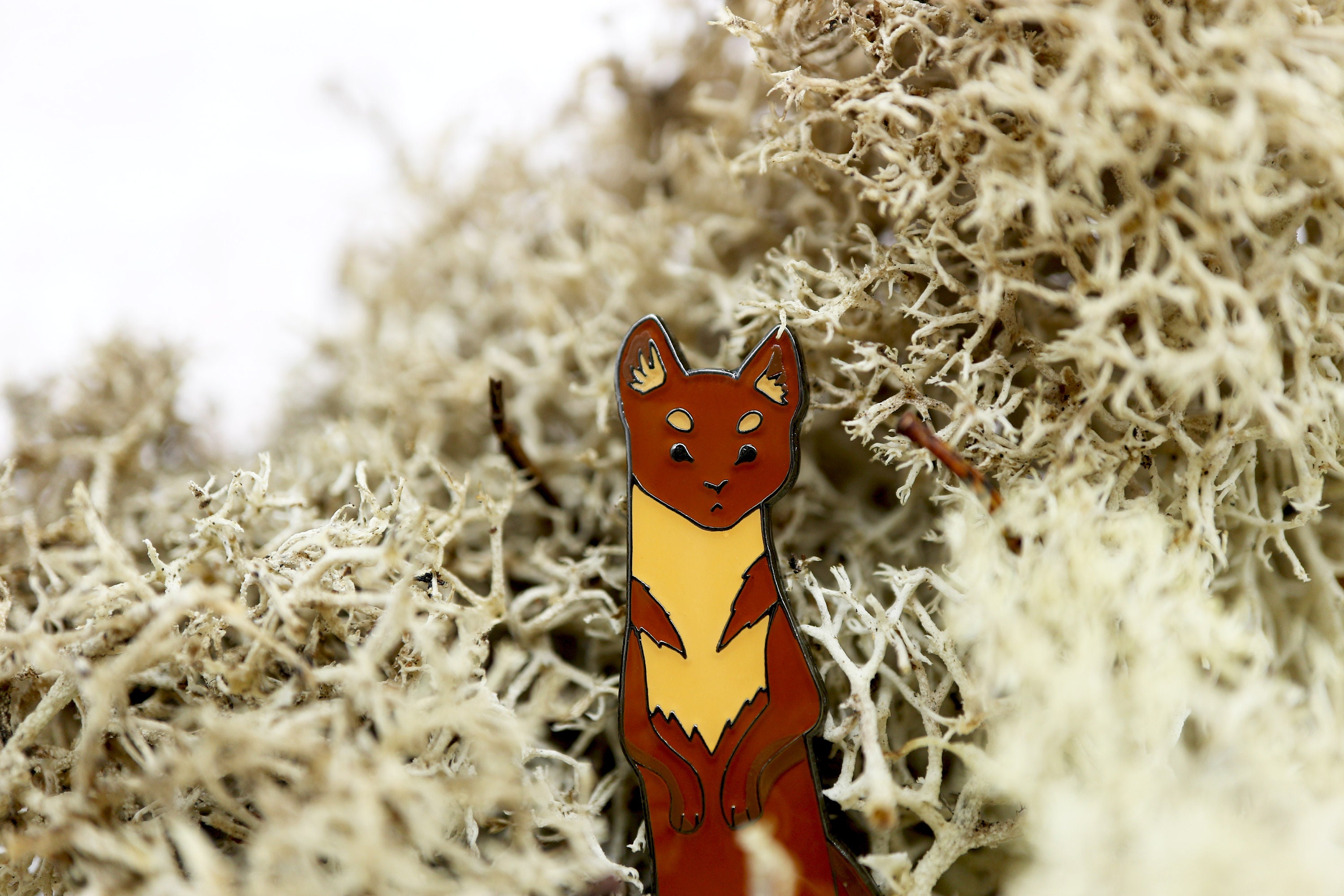 Pantalaimon His Dark Materials inspired fan Enamel Pin | Etsy