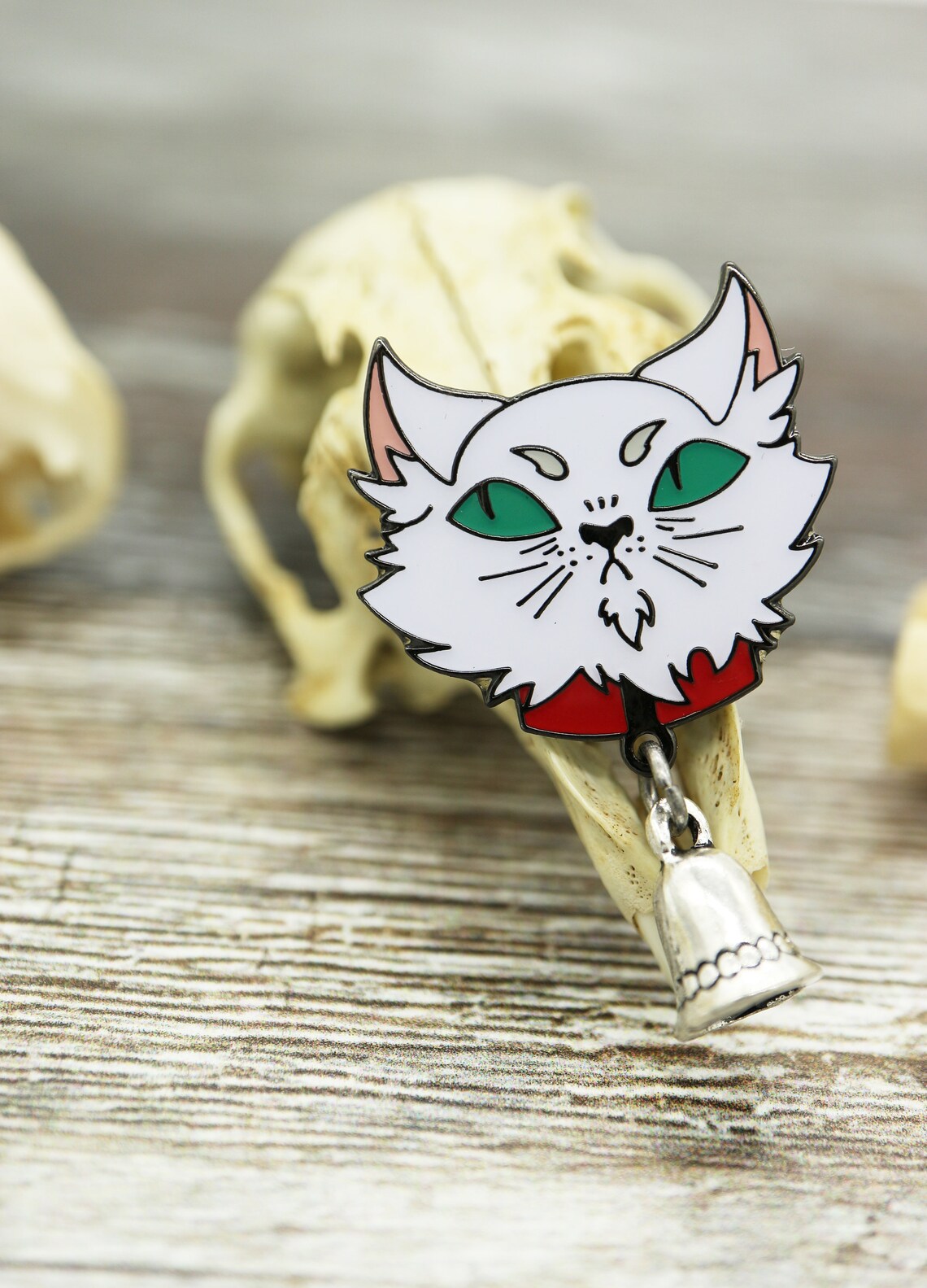 Abhorsen Inspired Mogget the Cat Enamel Pin - Etsy