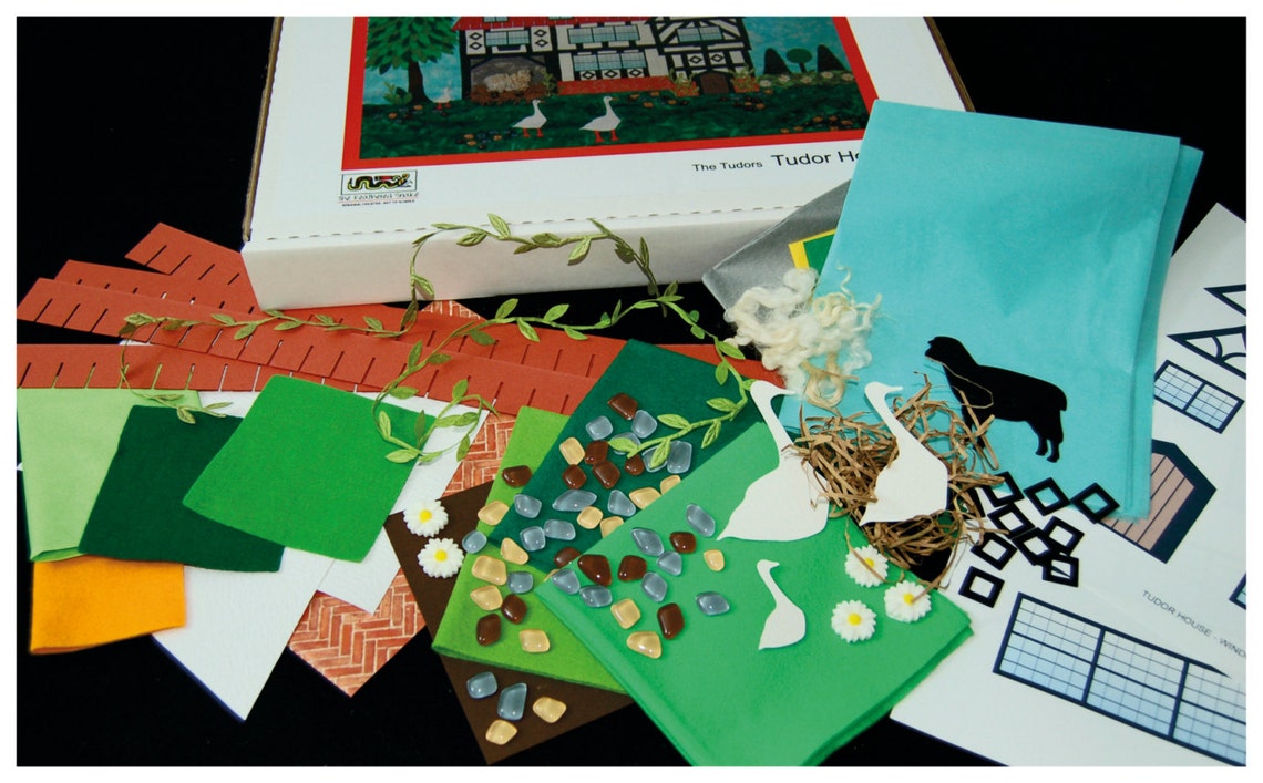 Collage Kits With Music Tudor House - Etsy