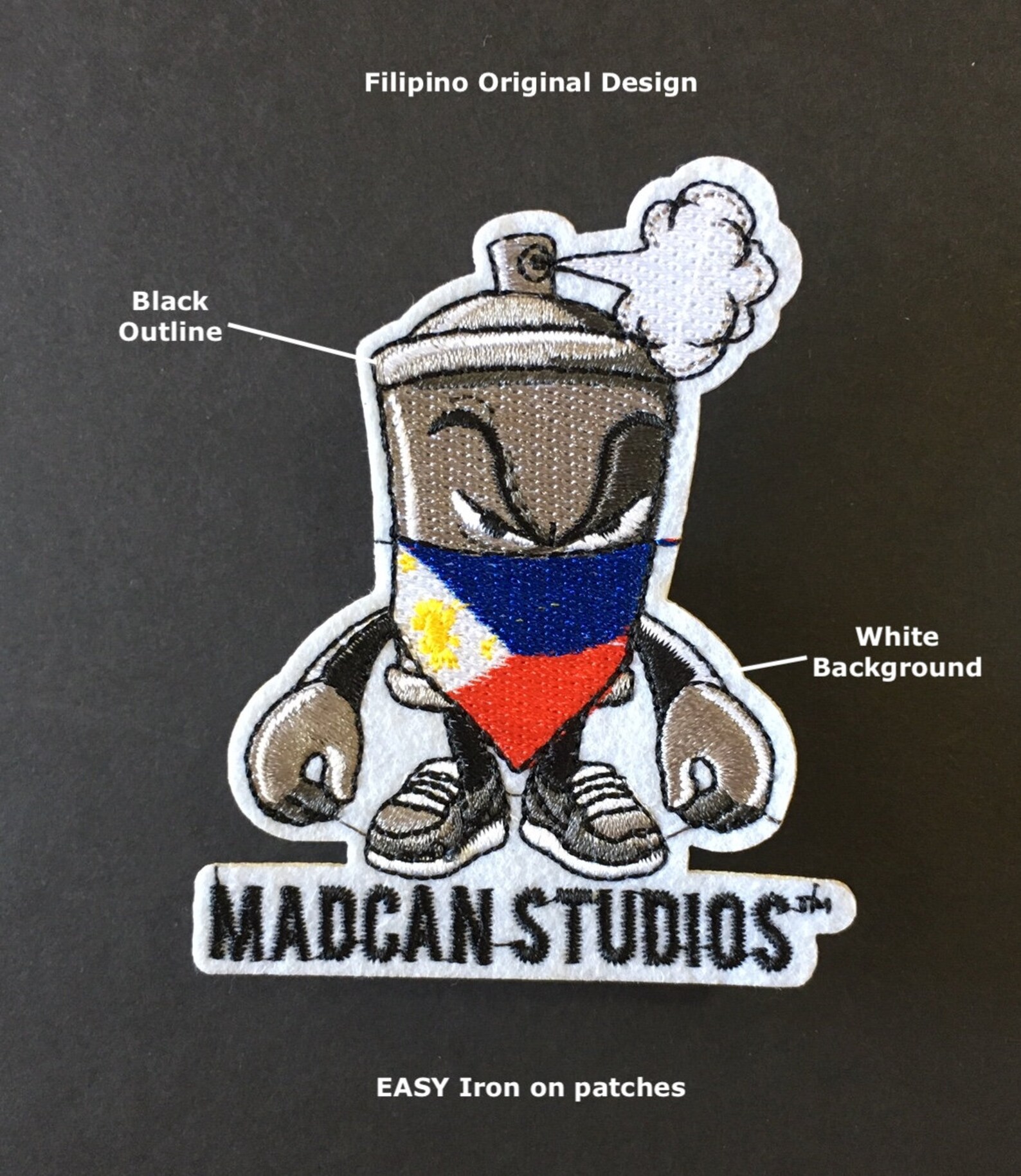 Philippines Flag Patch Filipino Pinoy Filipina Patchs Iron on - Etsy