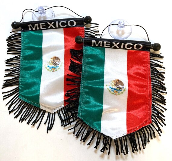 Bandera de México pequeña Mini Banners accesorios para - Etsy México