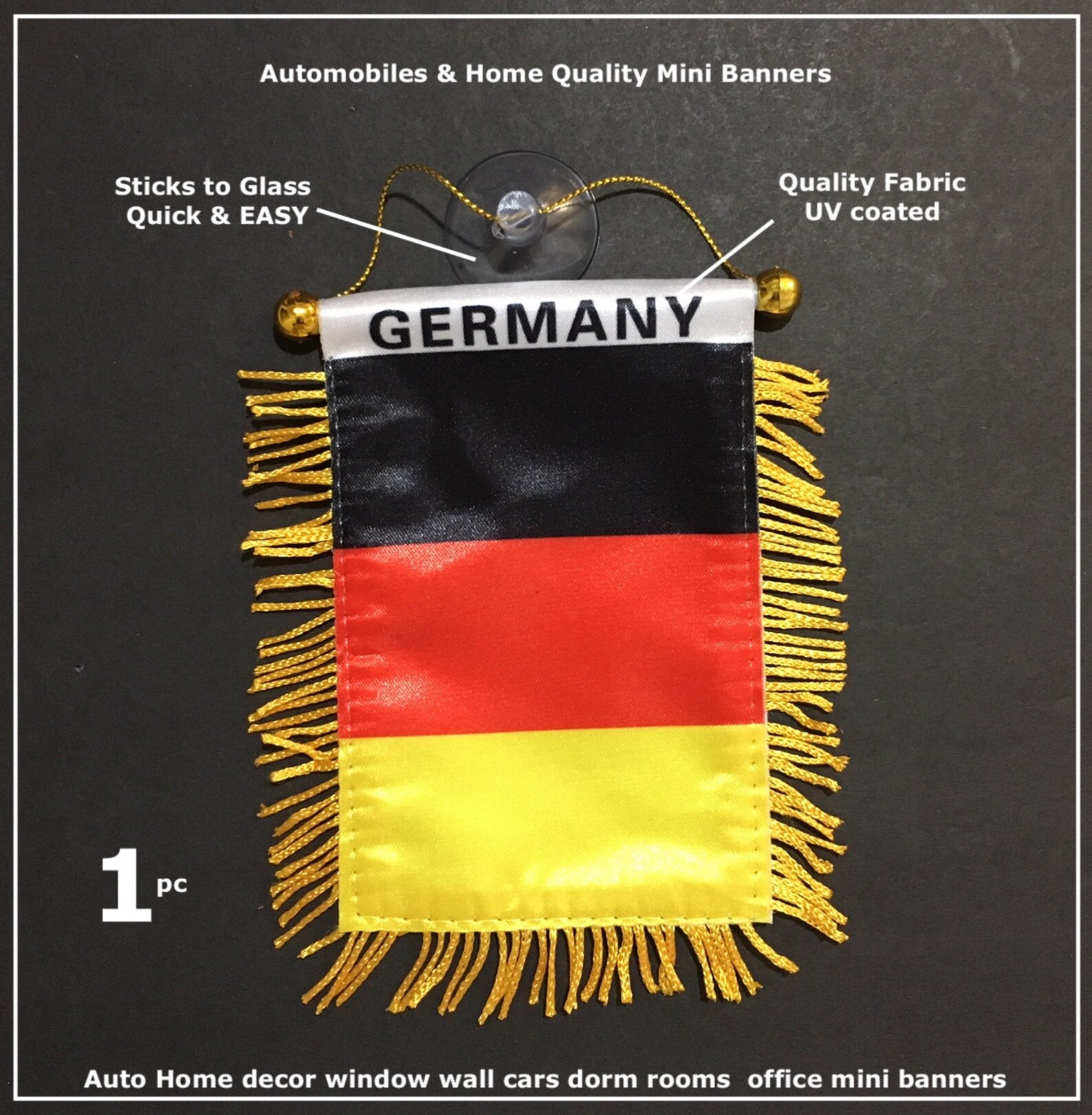 Car Flags German Germany Flag Well Made Flag Good Quality | Etsy