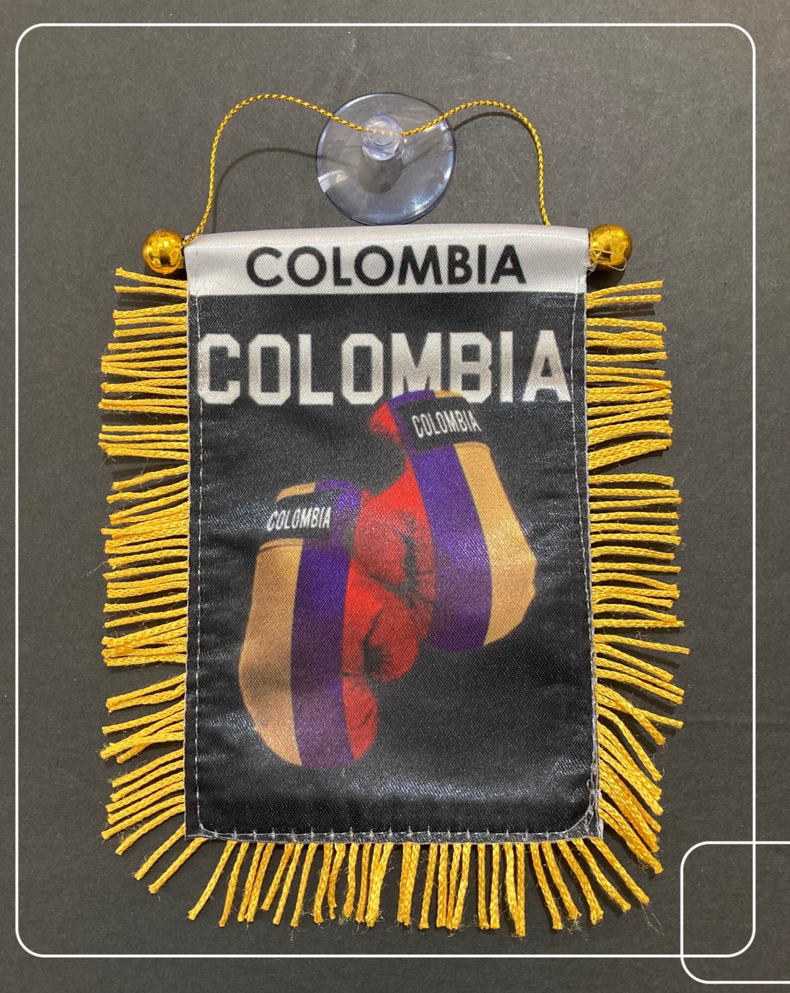 Colombia Colombian Flag Quality Hand Made Mini Banners - Etsy