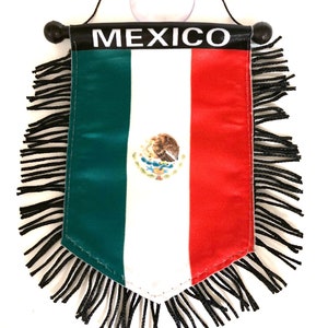Mexico Flag Aztec Design Mexican Flag for Car Home Accessories Decore ...