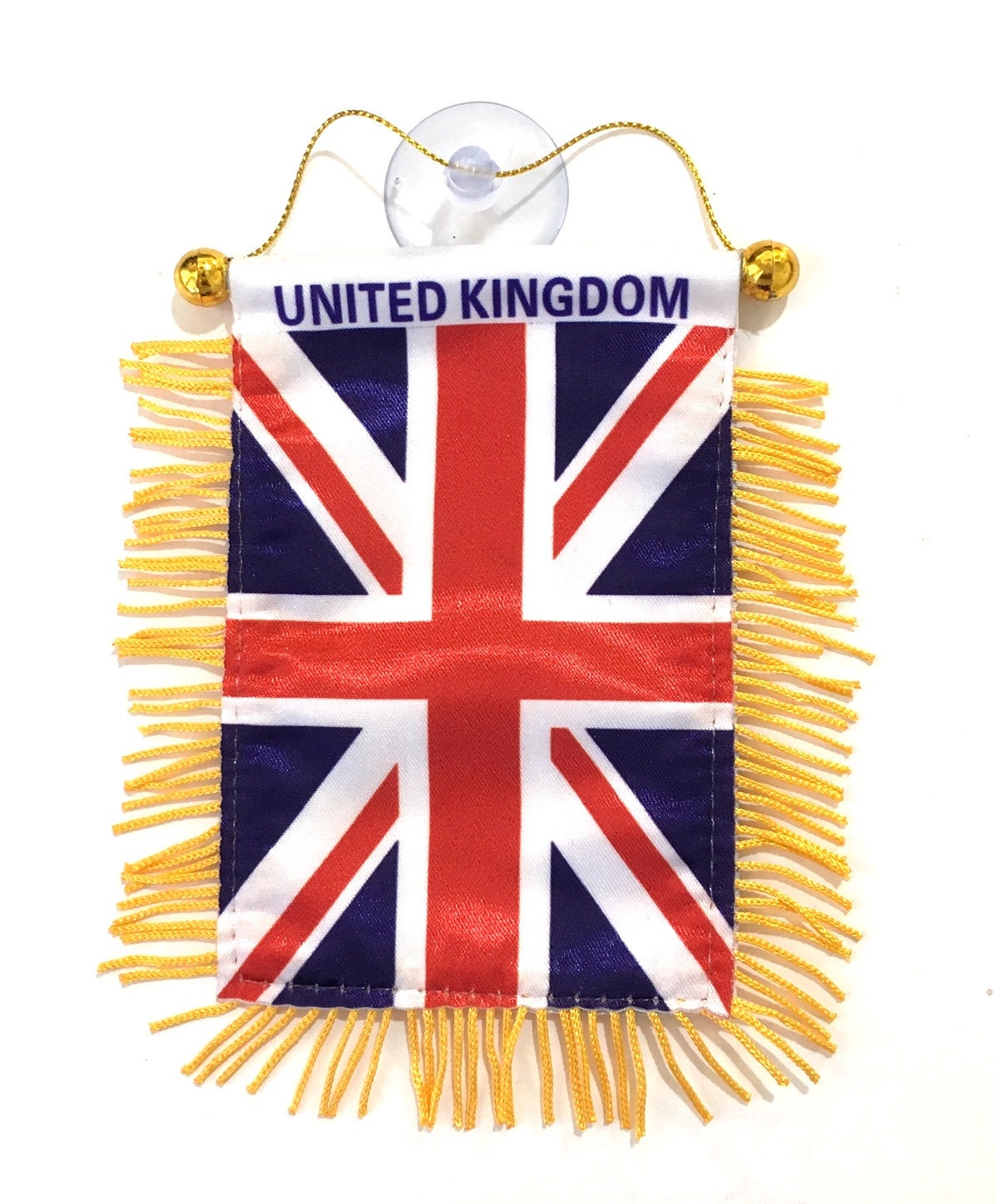 United Kingdom UK Flag Quality Hand Made Mini Banners | Etsy