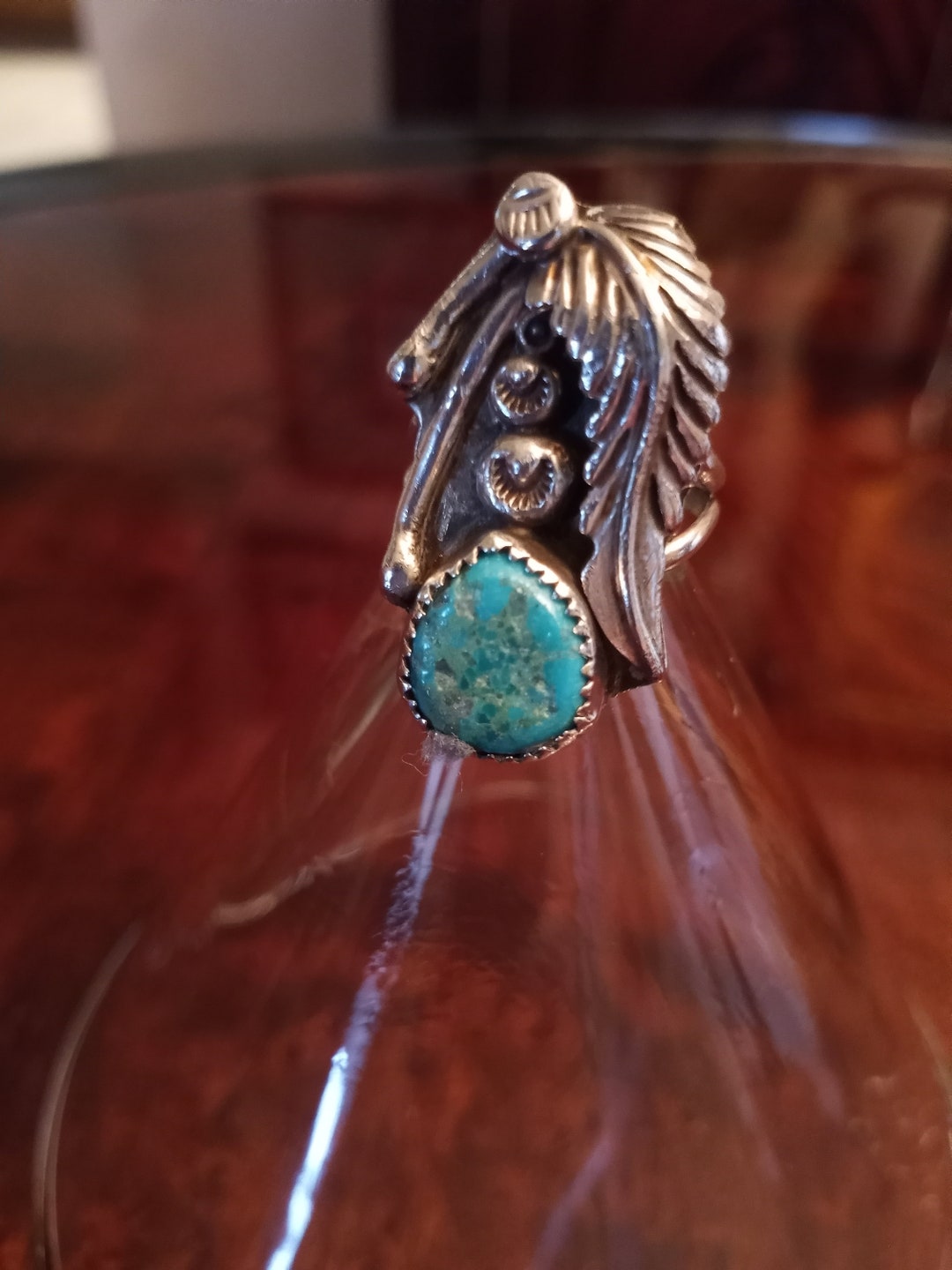 Sterling Silver Turquoise Vintage Artist DKL Ring , Size 6 - Etsy