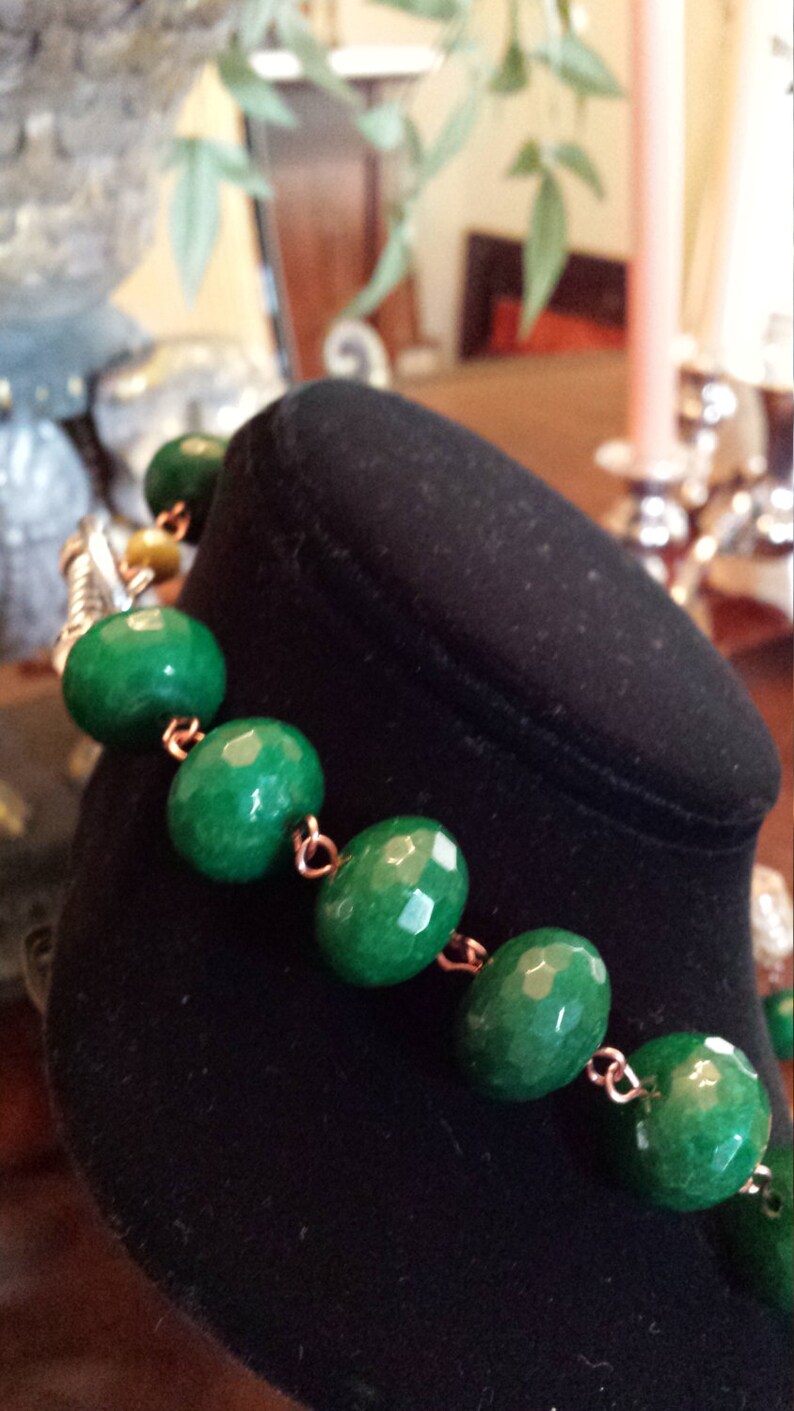 Carved Jade Designer Made Necklace. - Etsy