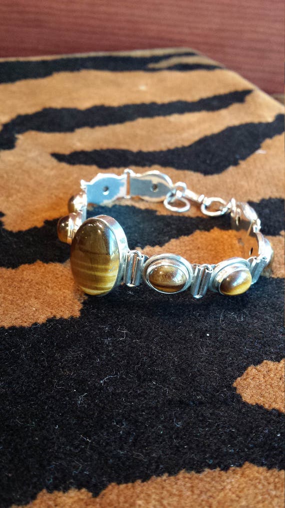 Sterling silver & tiger - Gem