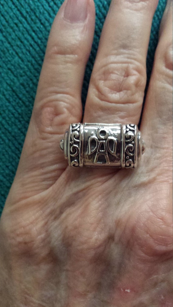 Sterling silver angel - Gem