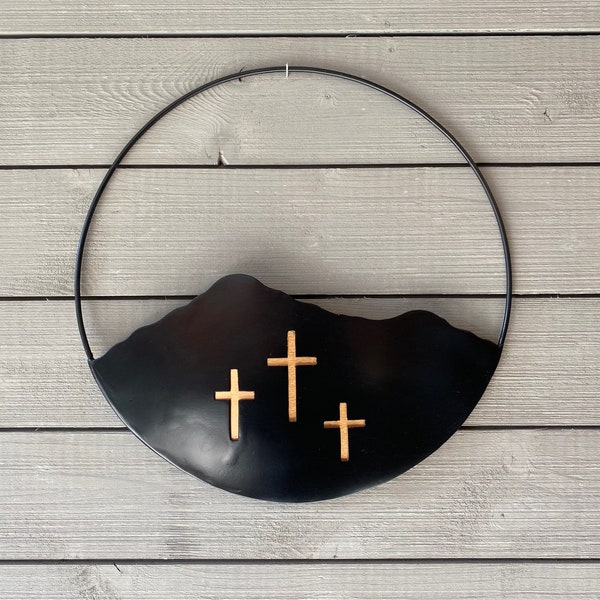 Metal Art Cross - Etsy