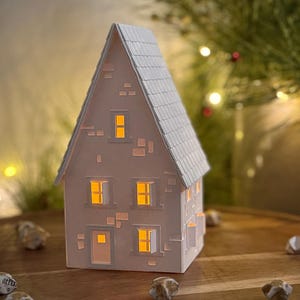 Americana Cottage Paper Luminary - Etsy