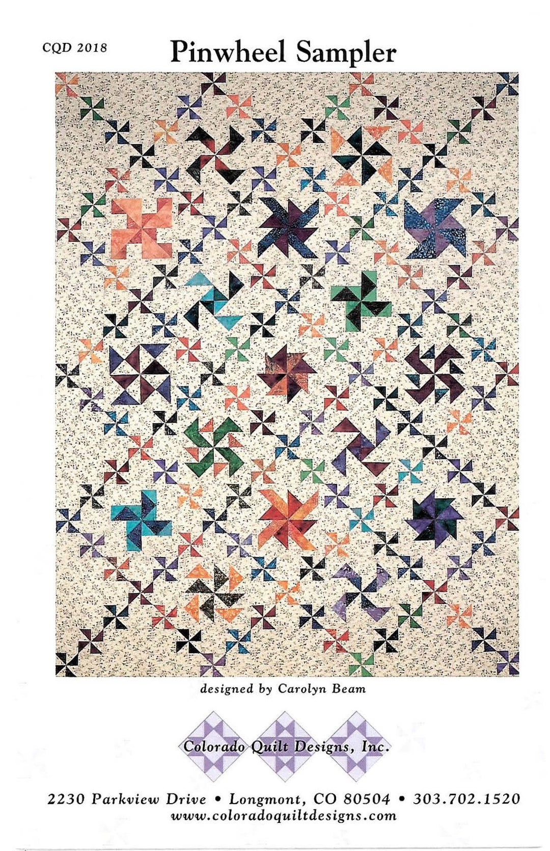 QUILT PATTERN & Instructions Prairie Stars or Pinwheel Sampler by ...
