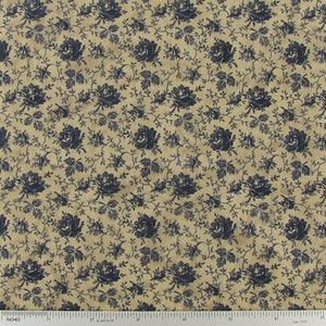 Slip-on Handmade Lamp Cord Cover, 19th Century Blue Floral & Khaki ...