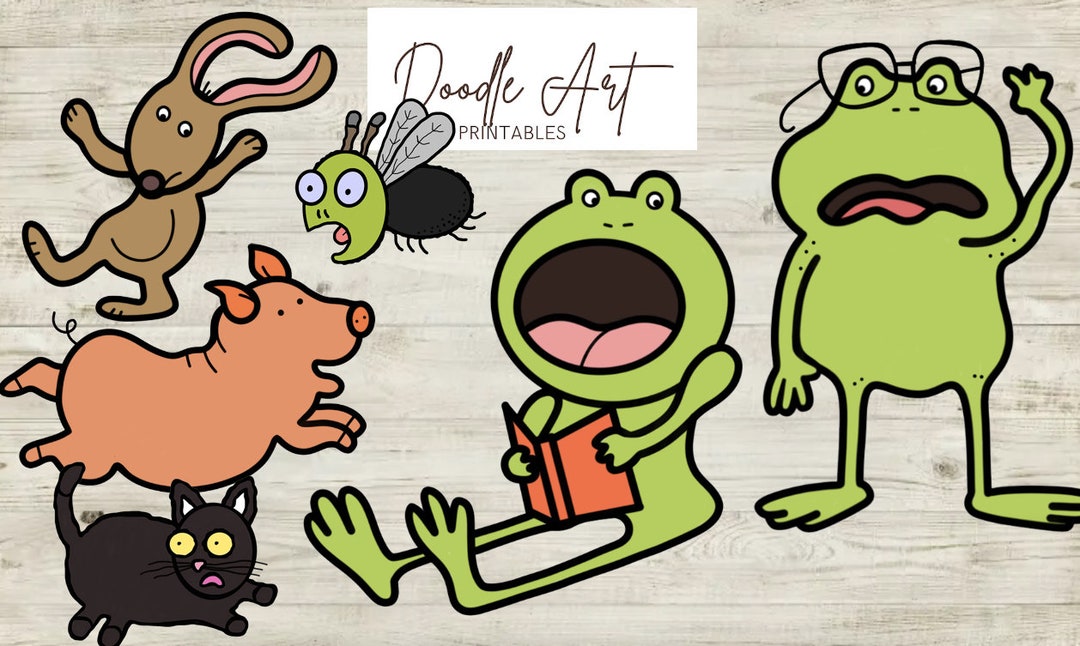 I Do Not Want to Be a Frog Clip Art Pack - Etsy