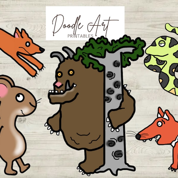 Gruffalo Clip Art - Etsy UK